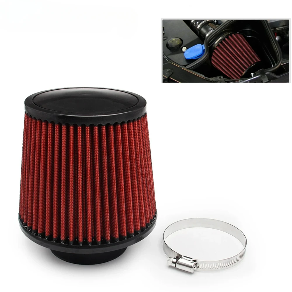 Universal-Car-Air-Filter-Modification-High-Flow-Inlet-Car-Cold-Air ...