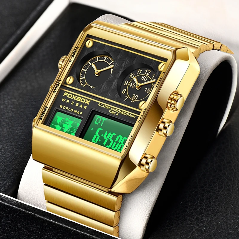 LIGE-Clock-Sports-Men-s-Watches-FOXBOX-Brand-Luxury-Square-Watch-For ...