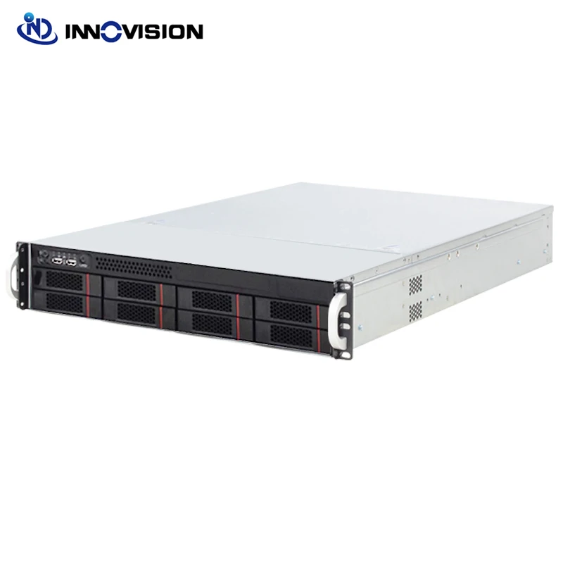 New 8 Bays Hotswap Rack Server Chassis With 4x NVME SFF8611 and 2x ...