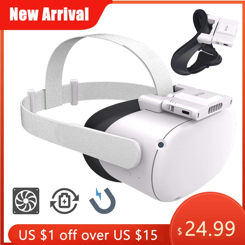 For-Oculus-Quest-2-Cooling-Fan-Face-Cover-for-Meta-Oculus-Quest-2 ...