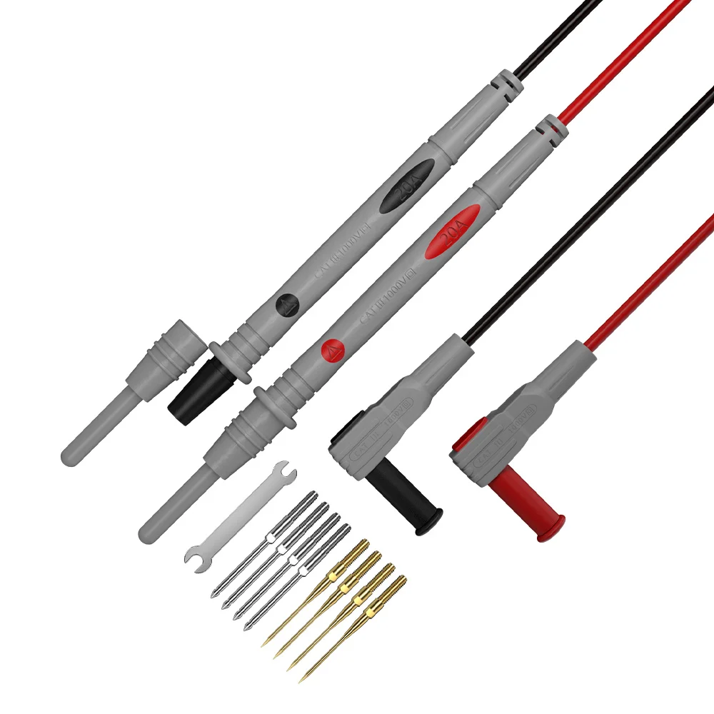 Multifunctional and replaceable multimeter test lead wire with 8 1MM ...
