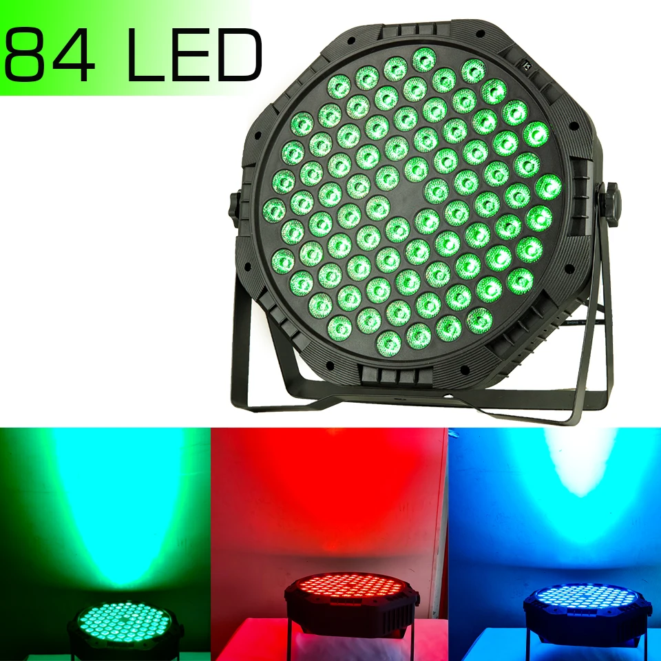New-80W-upgradation-54-par-light-LED-Party-Lights-Flat-Par-Strobe ...