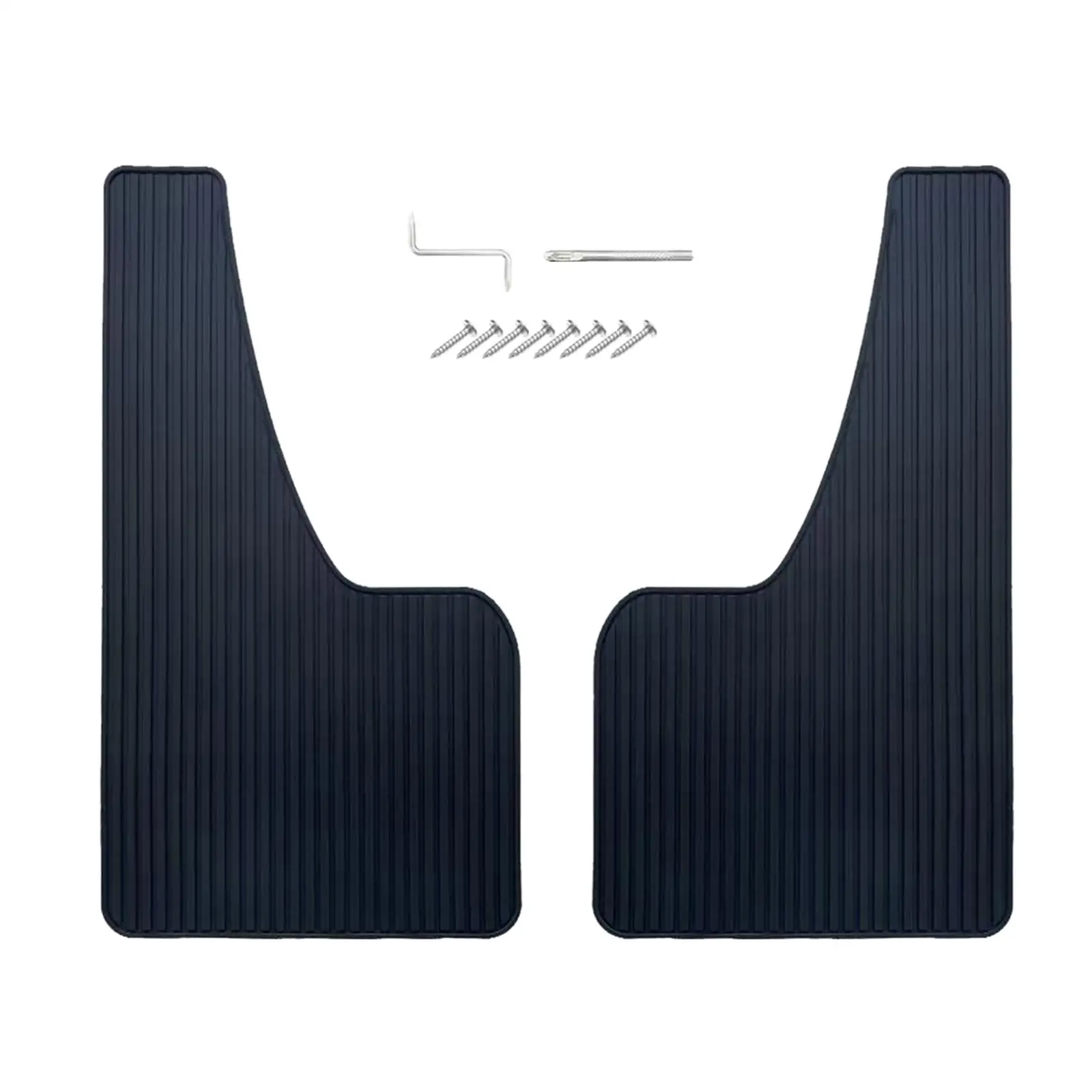Car-Mudguard-Tire-Splash-Guard-Scratch-Resistant-with-Hardware-No ...
