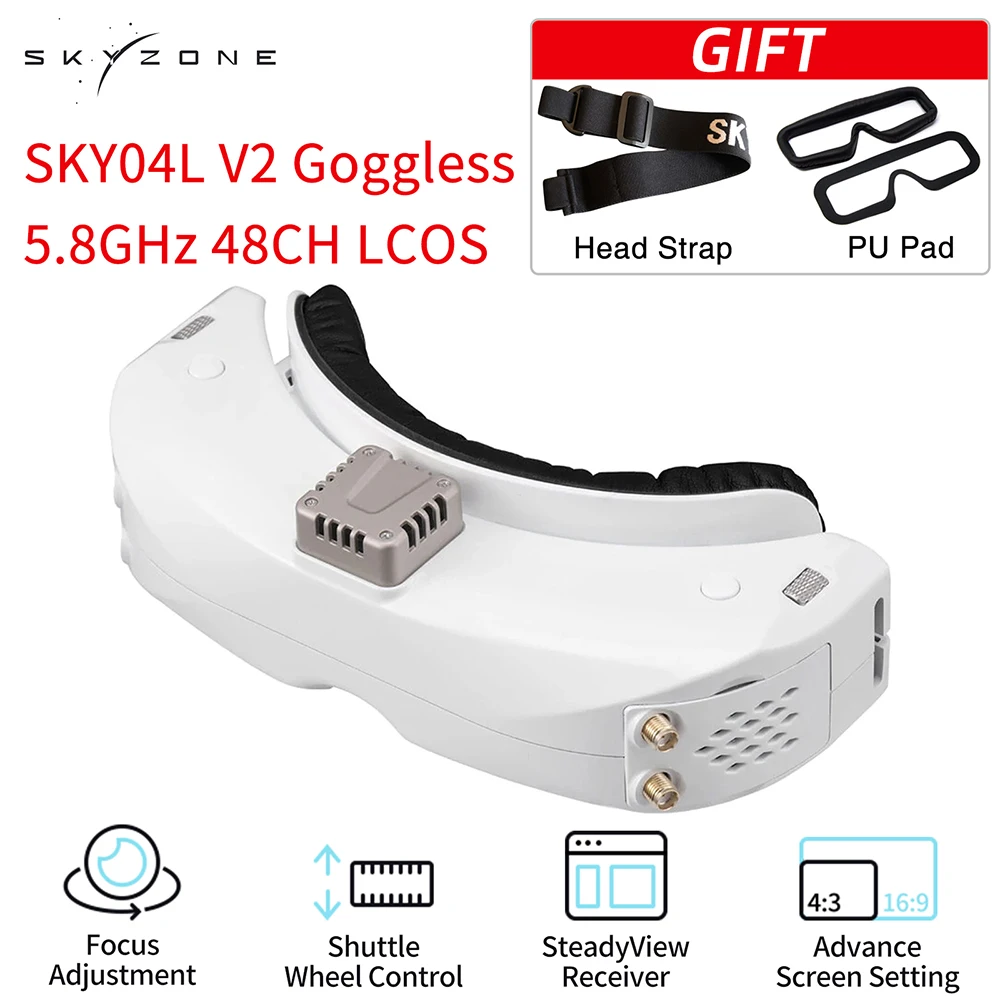 Skyzone Fpv Video Goggles | Fpv Goggles Head Tracker | Video Goggles ...