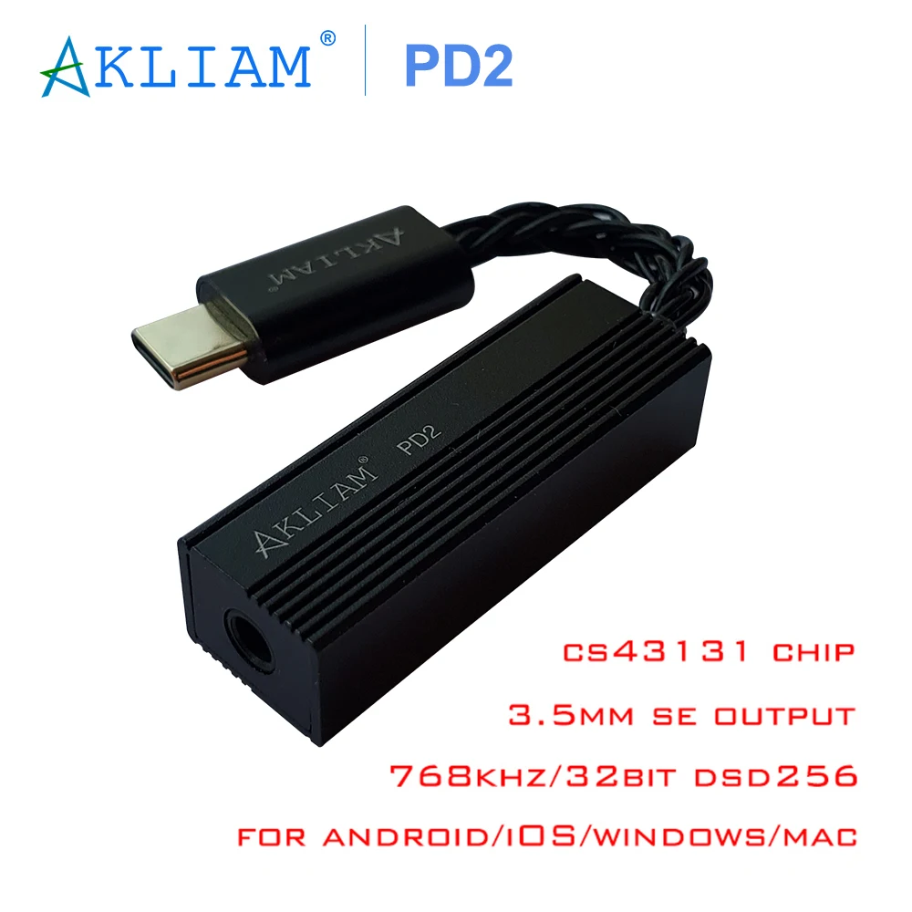 AkLIAM-PD2-768KHz-USB-DAC-CS43131-USB-Dongle-Hifi-Portable-Dac-Amp-3 ...