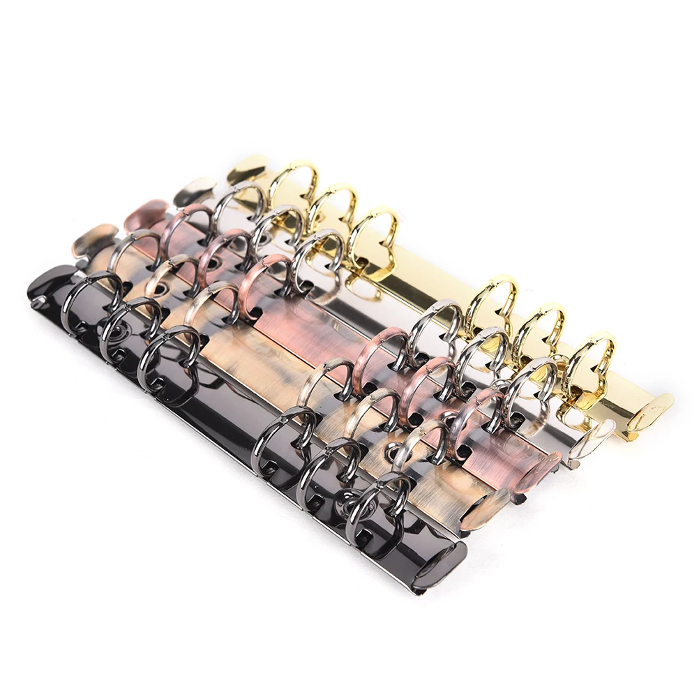 Anneau-de-reliure-m-canique-avec-vis-or-argent-bronze-noir-bricolage ...