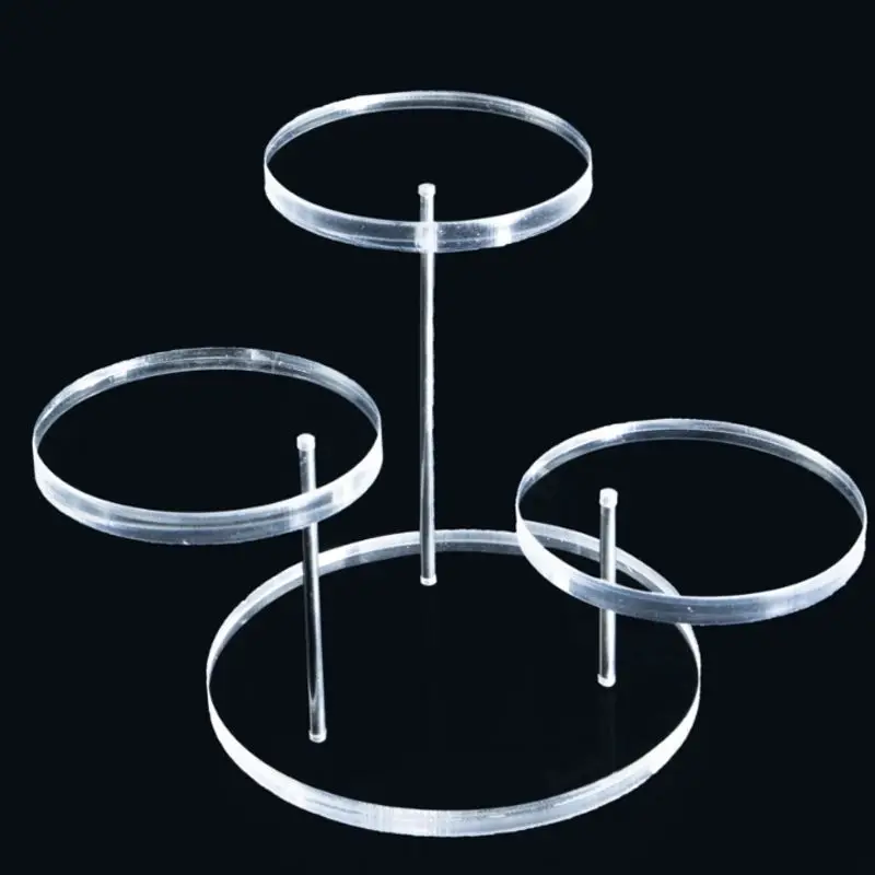 Clear Acrylic Display Stand for Small Items (12 Round Seats) – beeplastic