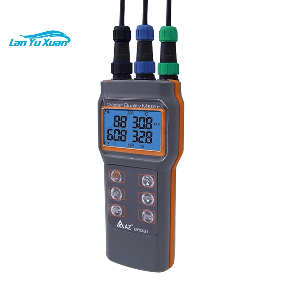 IP67-AZ86031-Profession-Water-Quality-Meter-PH-Meter-Portable-Dissolved ...