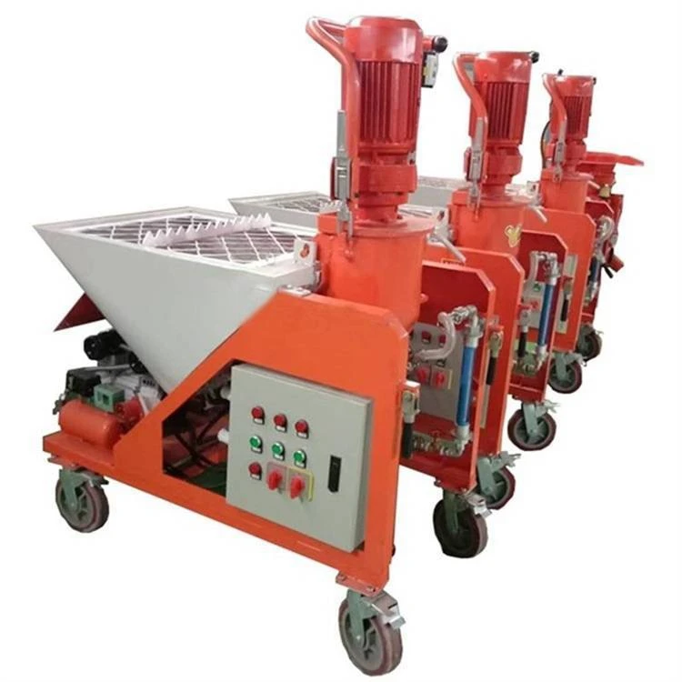 Dry-Mixed-Mortar-Putty-Gypsum-Plaster-Spraying-Machine-Automatic ...
