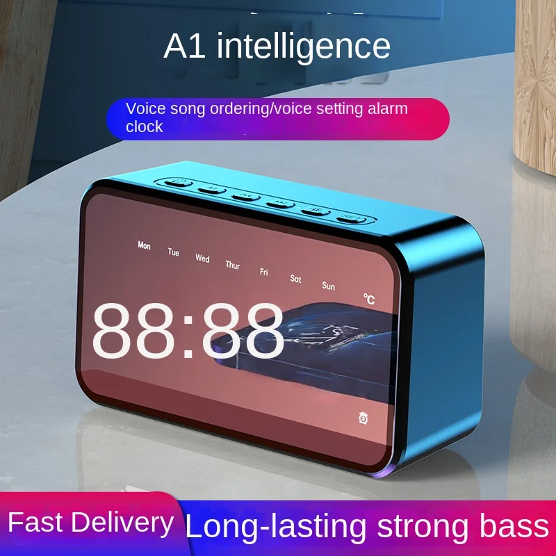 Wireless-Bluetooth-Speaker-Voice-Control-AI-Intelligent-Artificial-Home ...