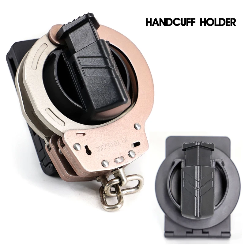 Tactical-Belt-Clip-Handcuff-Holder-Case-Military-Shackles-Pouch-Cover ...