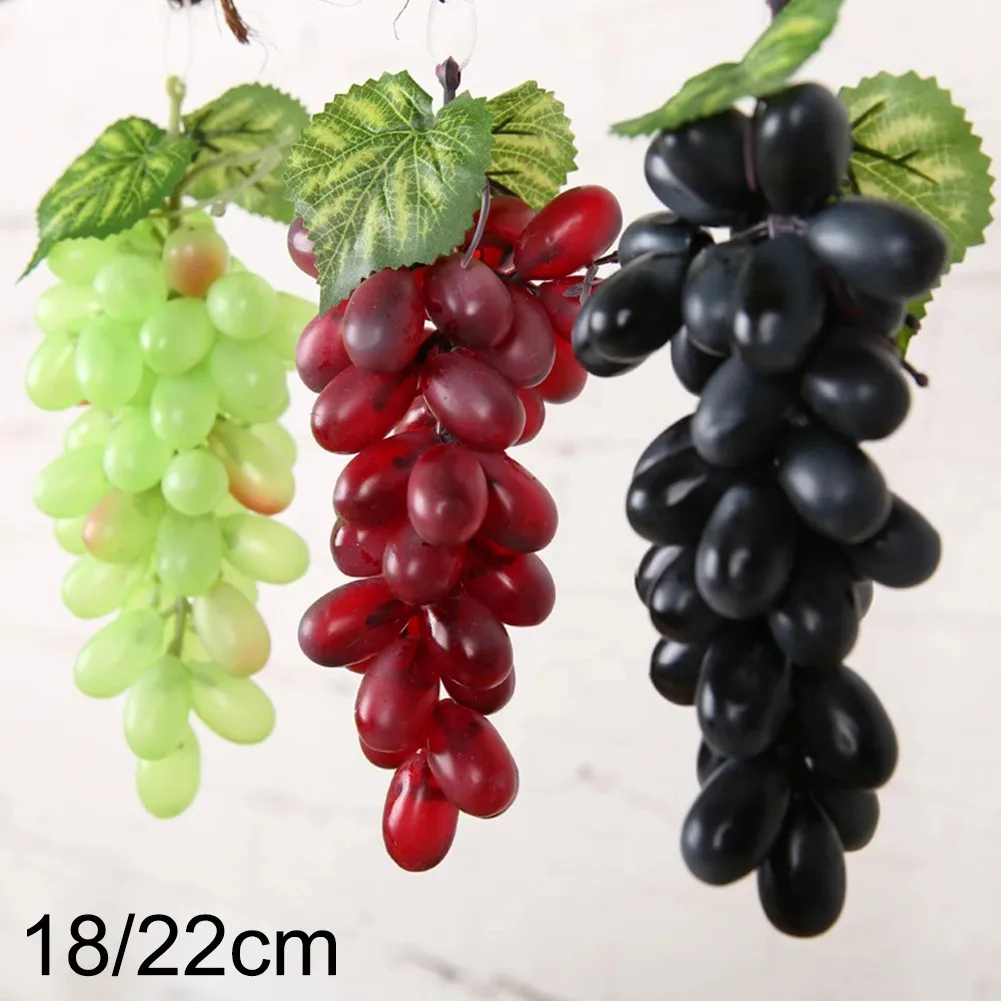 Artificial-Fruit-Grape-Simulated-Grape-Bunches-Lifelike-Fake-Fruits ...