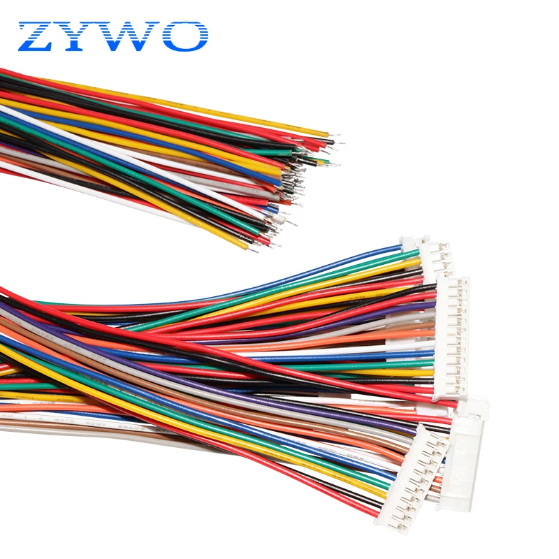 10pcs-PH2-0mm-Terminal-Cable-Spacing-2-0mm-26AWG-Single-headed-Color ...