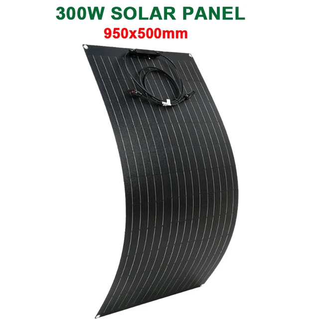 ETFE 600W 300W Flexible Solar Panel Monocrystalline Solar Power Cells ...