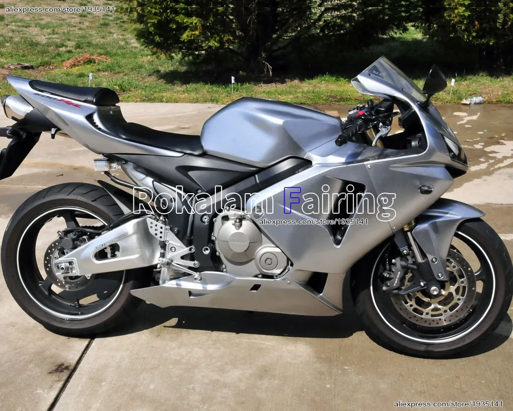 For-Honda-CBR600RR-F5-2005-2006-CBR-600-RR-05-06-All-Silver-Aftermarket ...