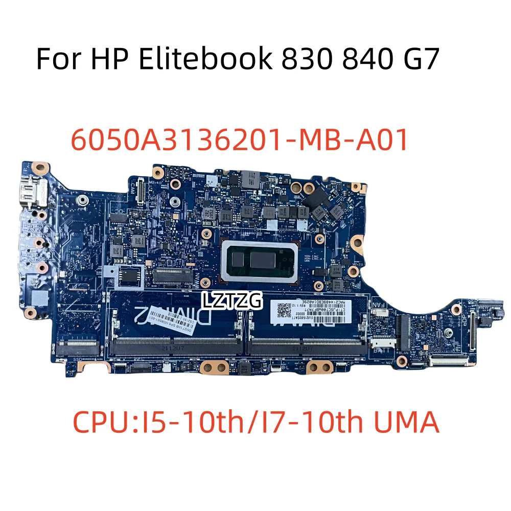 6050A3136201-MB-A01-For-HP-EliteBook-830-G7-840-G7-Laptop-Motherboard ...