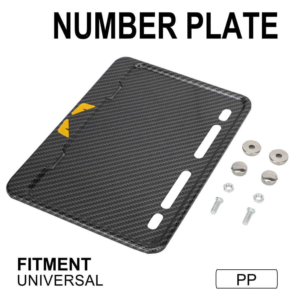 Motorcycle-Accessory-Number-Plate-Imitation-Carbon-Fiber-For-YAMAHA ...