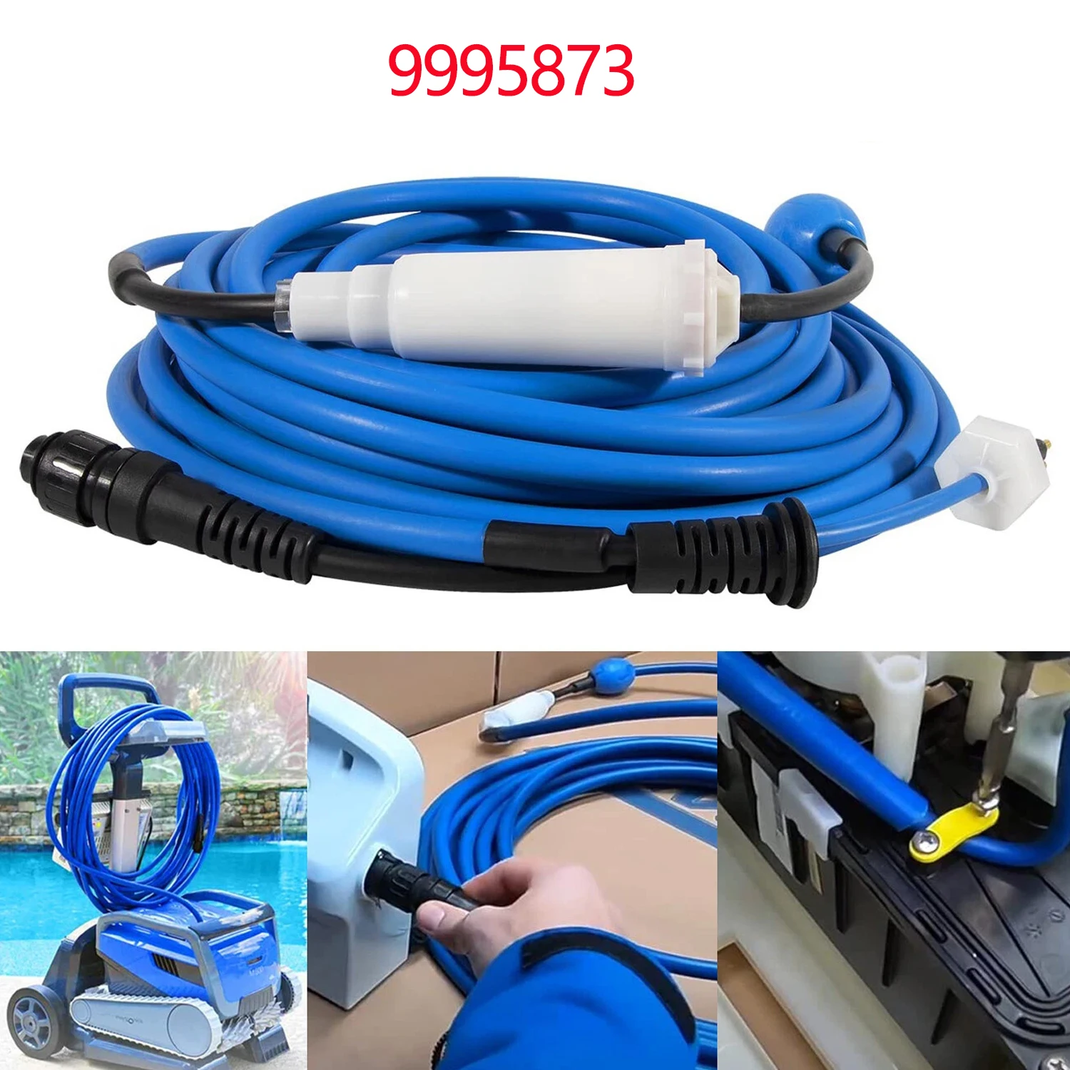 9995873 Blue Cable Assy w/Swivel Fit for Dolphin Supreme M4 M5, C3 ...