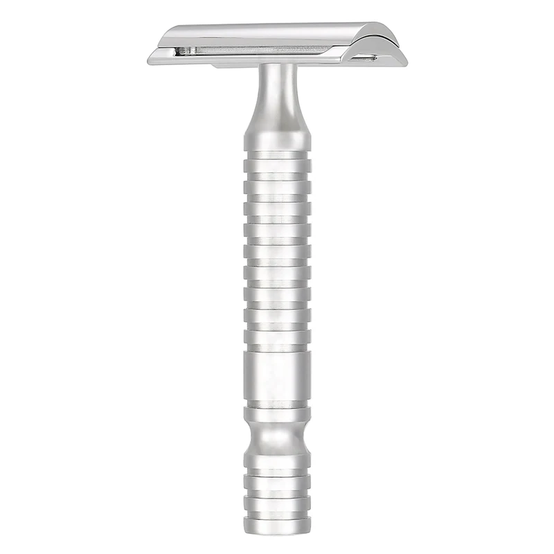 CNC-316L-Pure-Stainless-Steel-Safety-Razor-Men-Shaving-Double-Edges ...