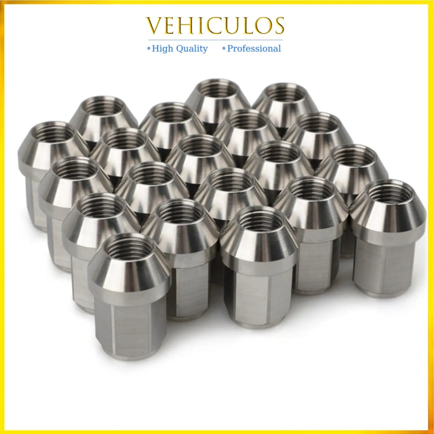 20PCS Universal Lug Nuts M12*1.5 Wheel Nuts Hex 19mm Length 35mm 304 ...