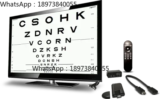 portable and digital vision chart for eye hospital with CE ISO Visual ...