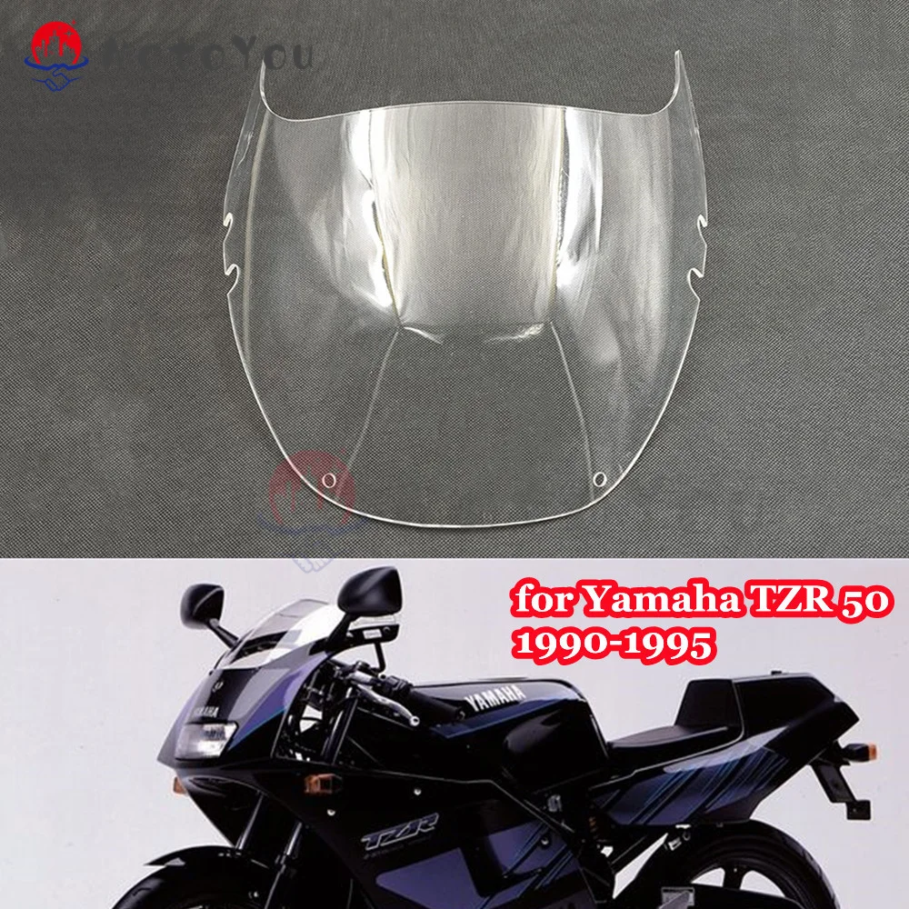 Motorcycle-Front-Glass-Wind-Deflector-Touring-Screen-for-YAMAHA-TZR-50 ...