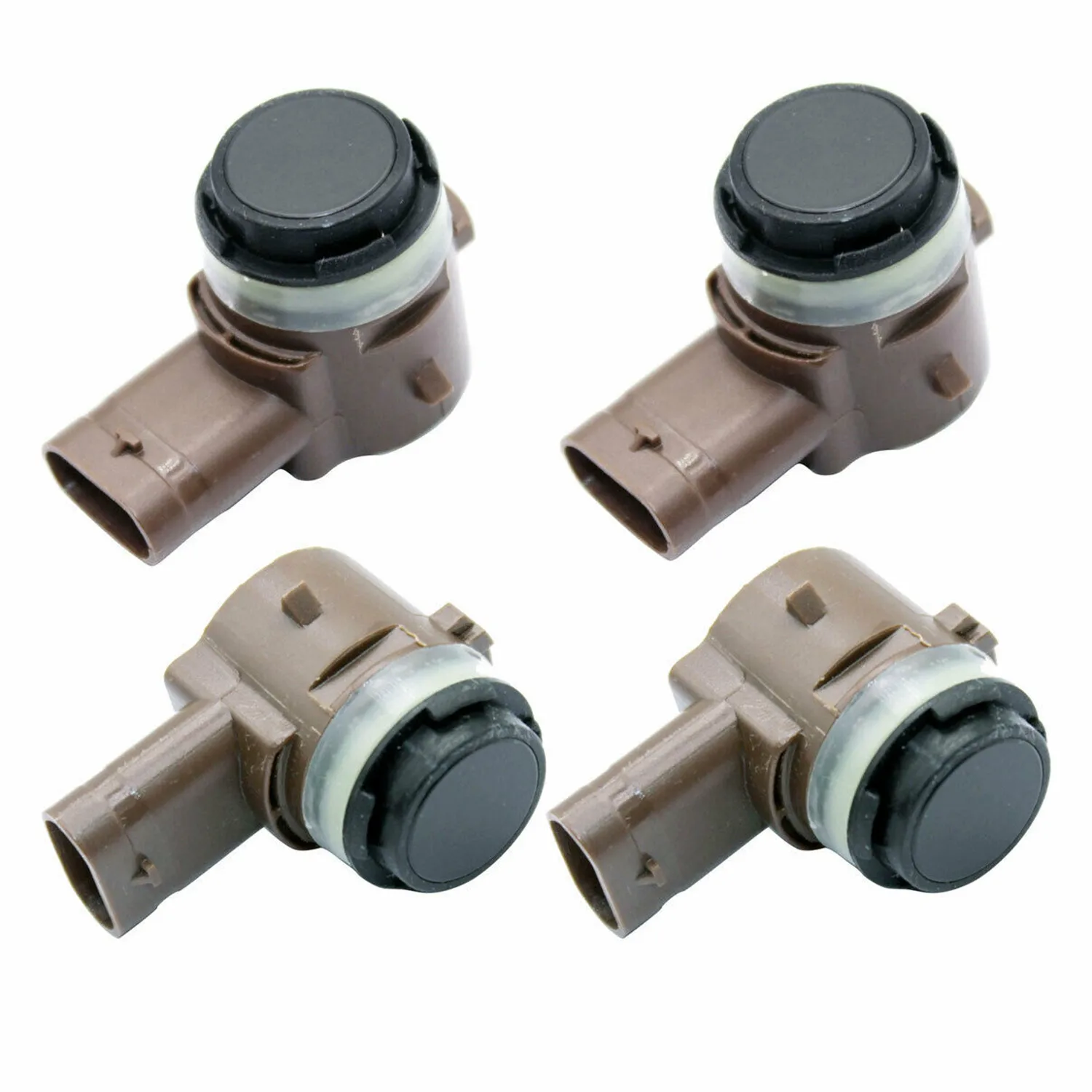 4pc-Front-Rear-Parking-Side-Sensor-Bumper-set-for-Tesla-Model-3-Parking ...