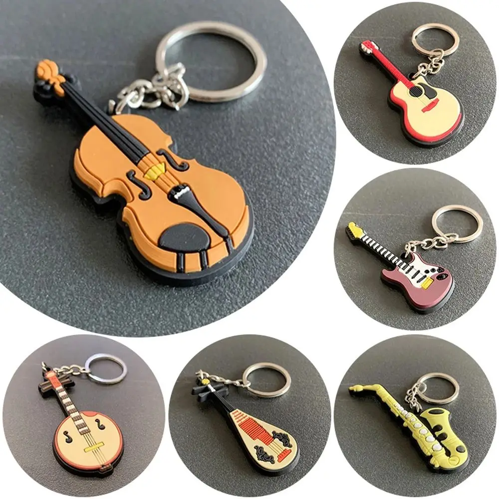 New-Arrival-Guitar-Keychain-Man-Women-Punk-Violin-Musical-Instrument ...