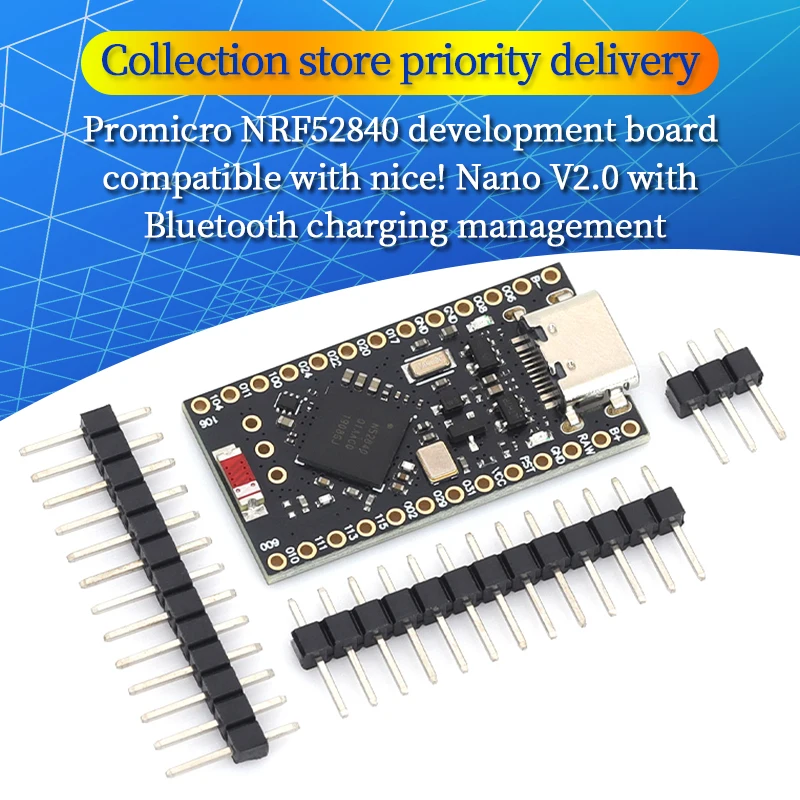 NRF52840 Development Board Supermini Compatible With Nice!Nano V2.0 ...