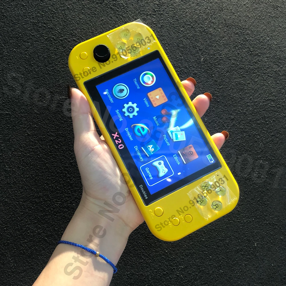 X20 Retro Video Game Console 5.1 Inch Display Handheld Gaming Consoles ...