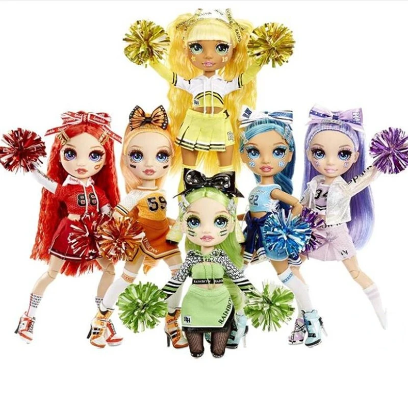 Bonecas-de-torcida-de-cabelos-compridos-MGA-Rainbow-para-meninas-moda ...