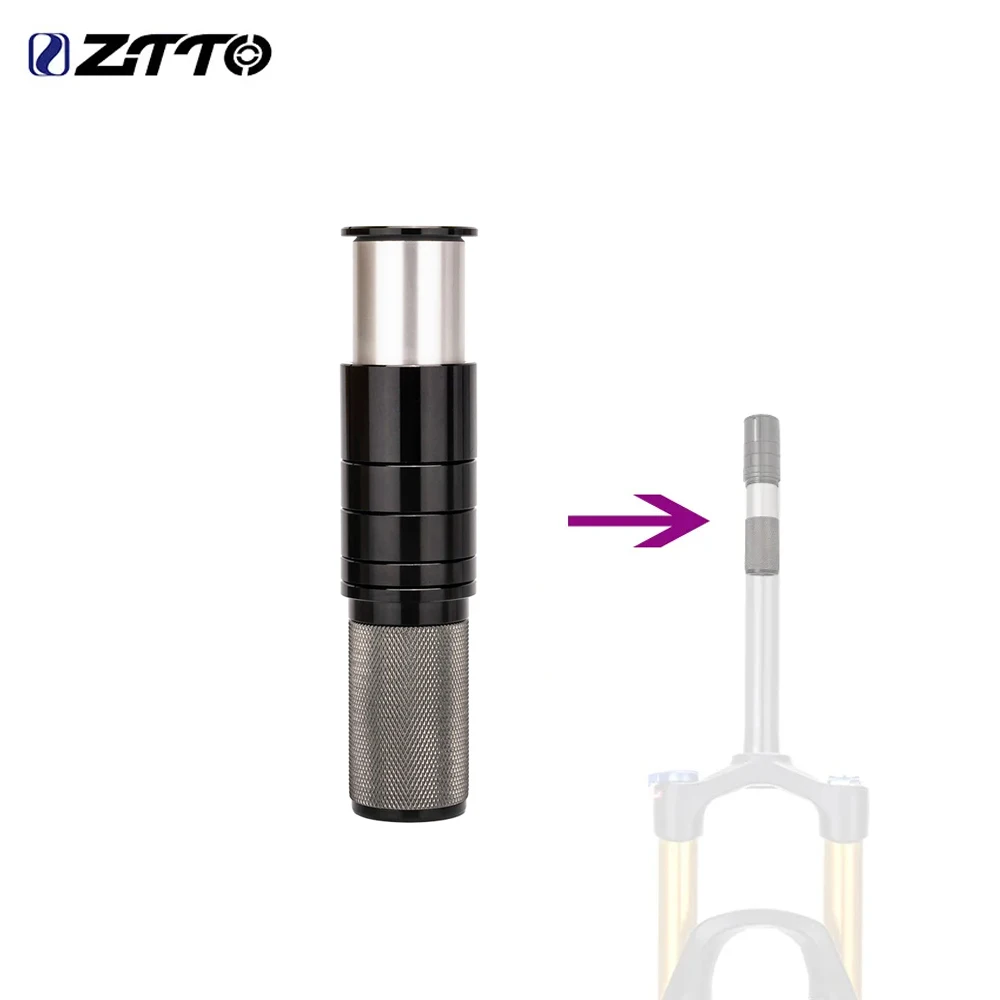 ZTTO Bicycle Front Fork Extender Stem Rise Up Adapter Height Spacer ...