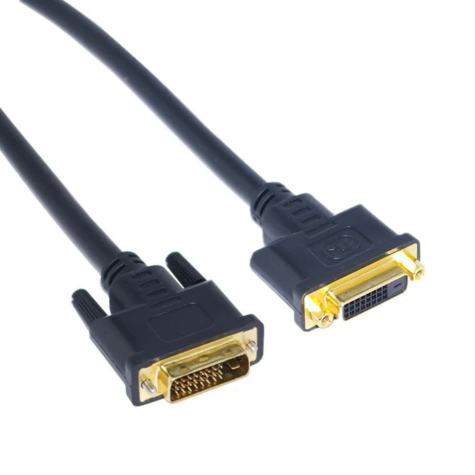 DVI-D-Dual-Link-24-1-Digital-Video-Male-to-Male-Female-Extension-Cable ...