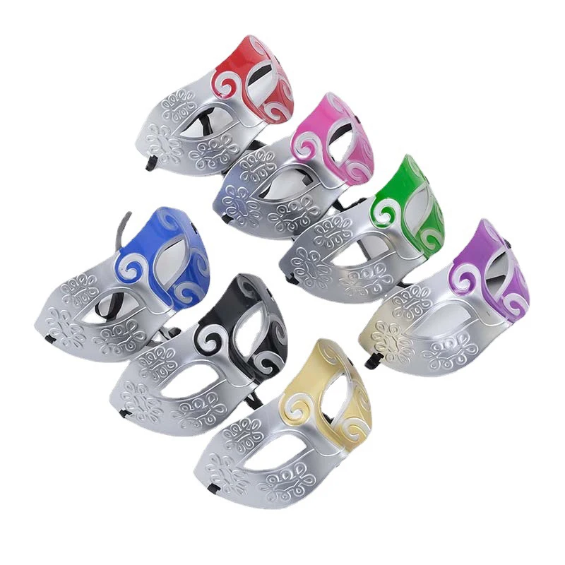 Men Vintage Party Masks Gladiator Carnival Masquerade Ball Retro ...