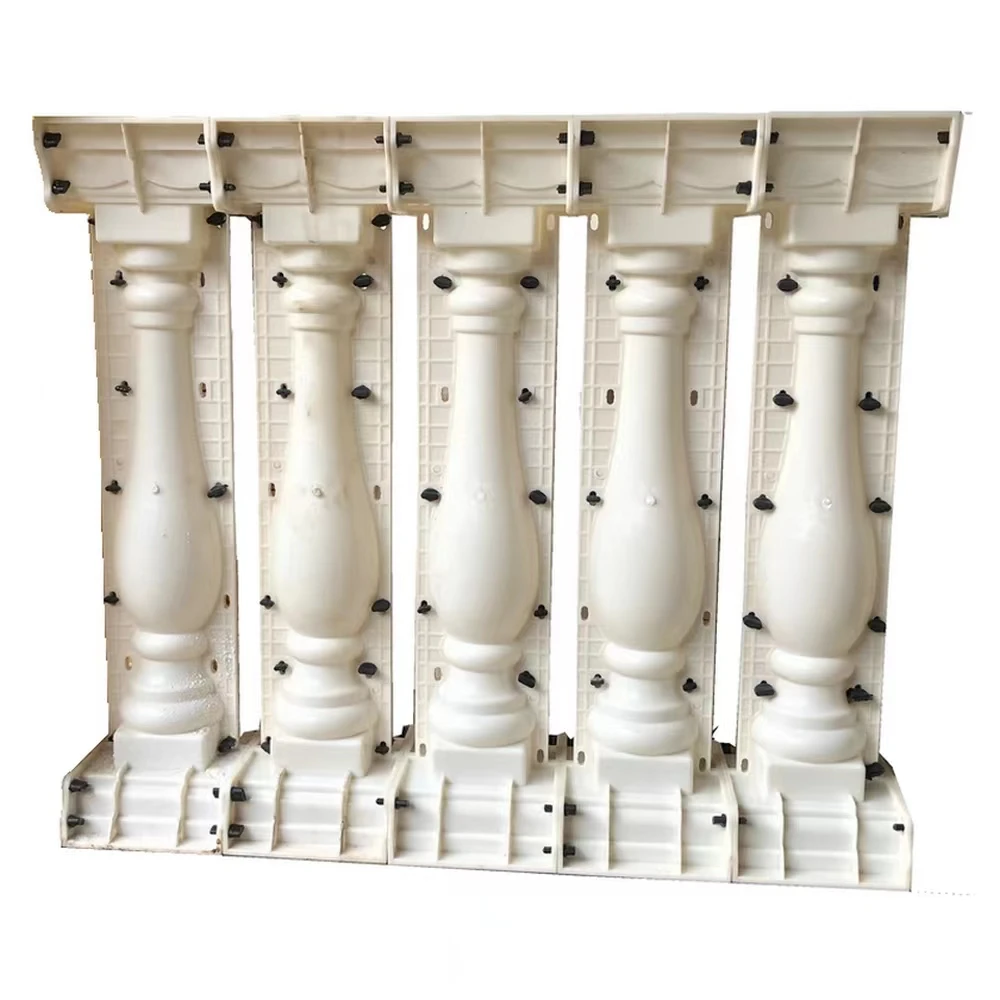 Roman Columns Railing Mold Balcony Fence Flower Bottle Armrest Cement ...