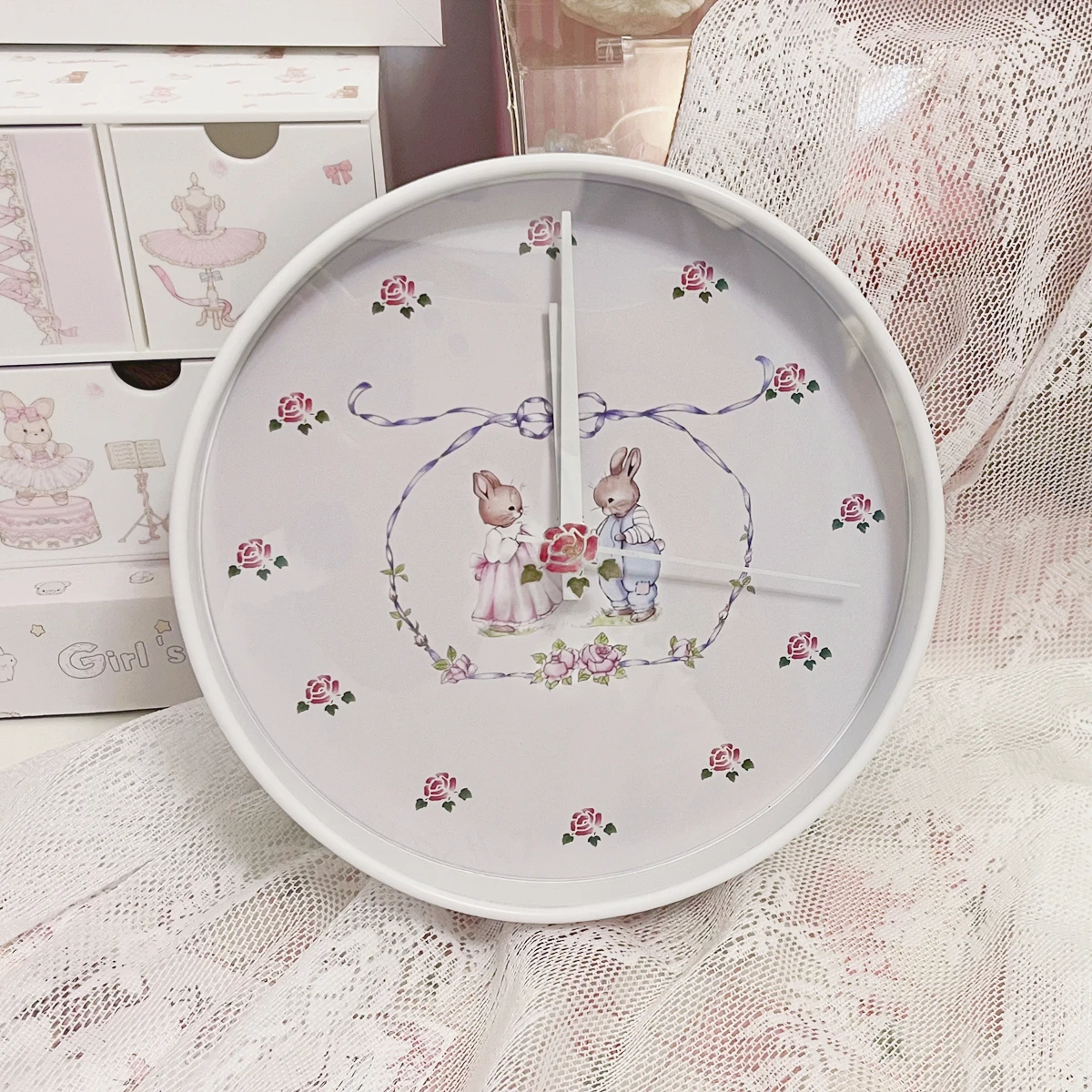 20Cm-Digital-Cute-Wall-Clock-Living-Room-Modern-Cartoon-Round-Wall ...