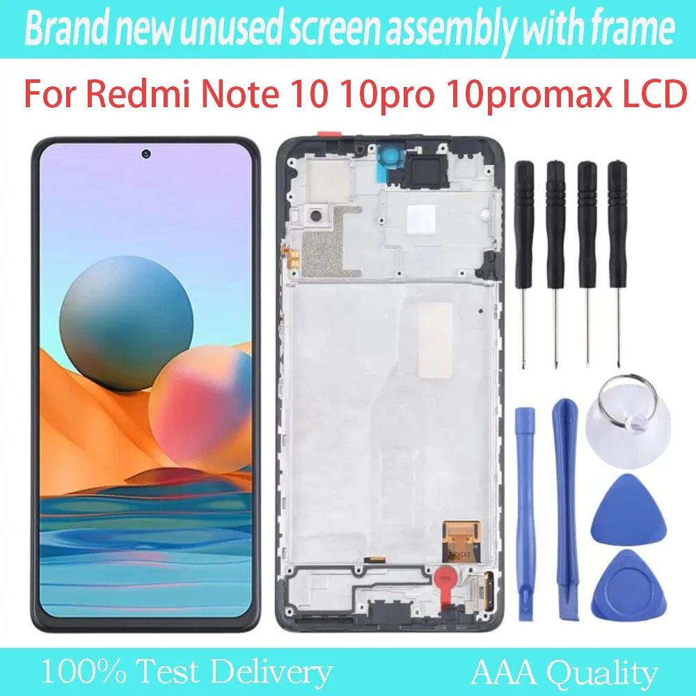 OLED-LCD-Screen-And-Digitizer-Full-Assembly-With-Frame-For-Redmi-Note ...