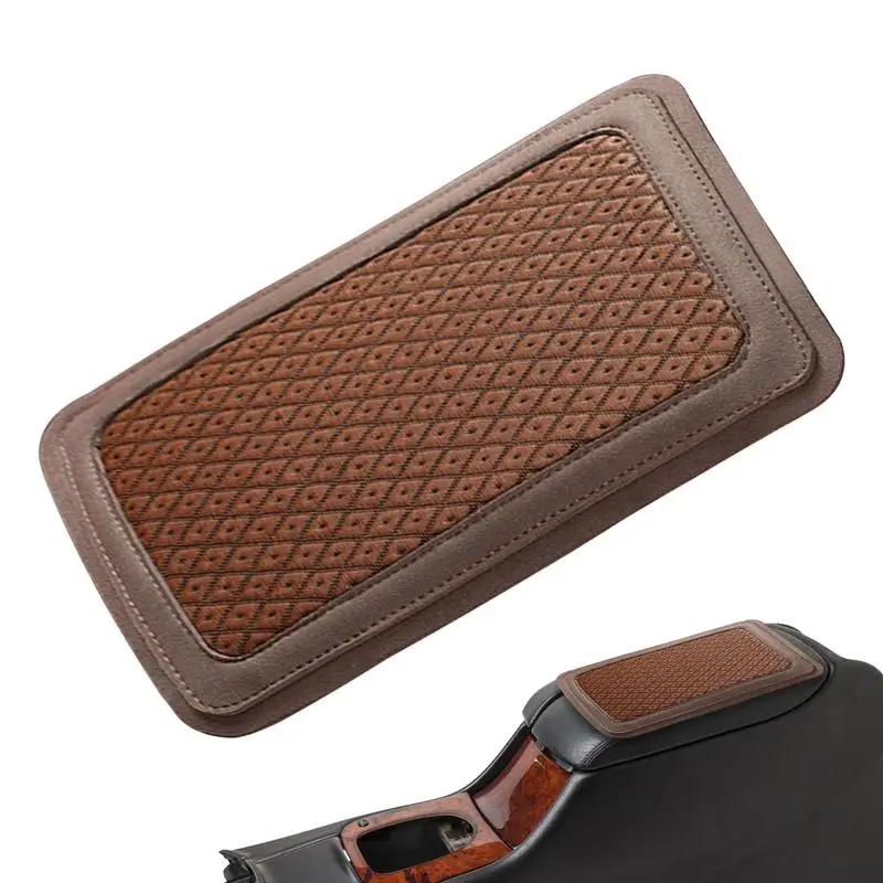 Car-Center-Console-Pad-Ice-Silk-Car-Armrest-Box-Cushion-Cover-Pad-Auto ...