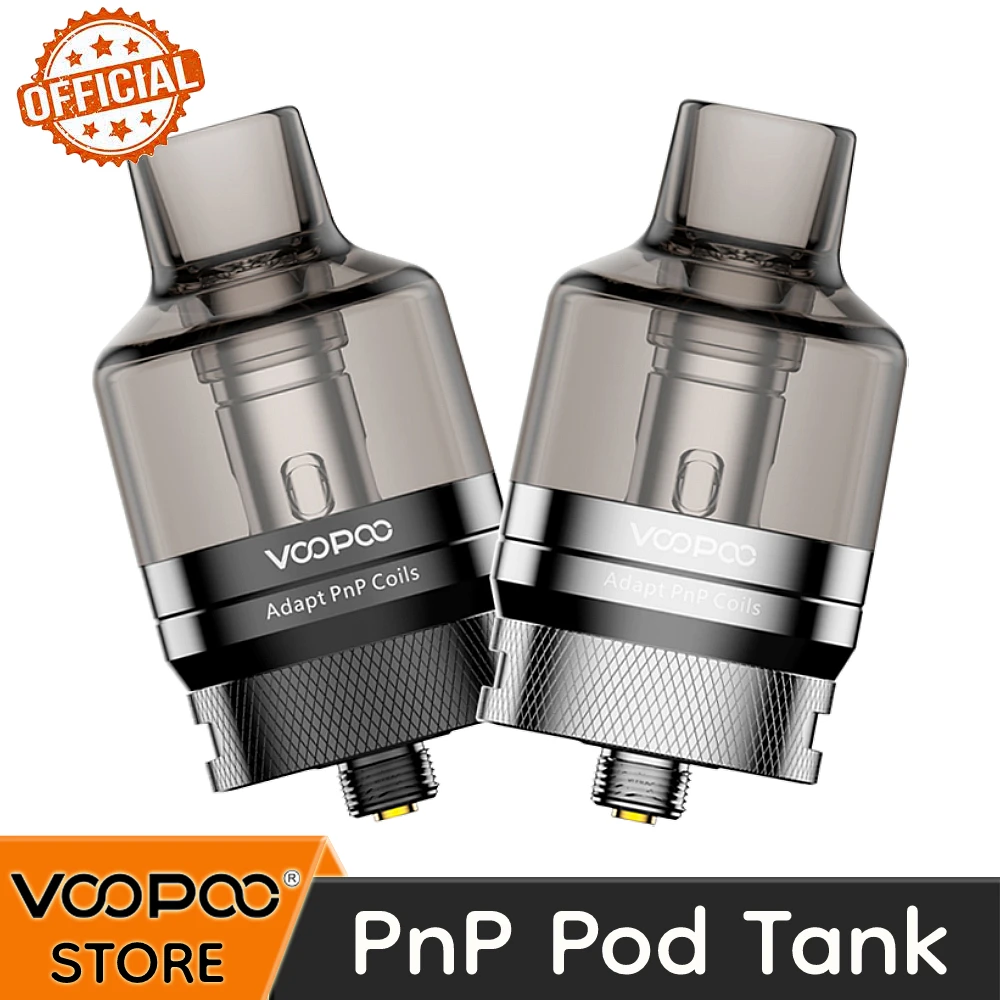 Official VOOPOO PnP Pod Tank 4.5ml Vape Atomizer 510 Fits Drag X Plus ...