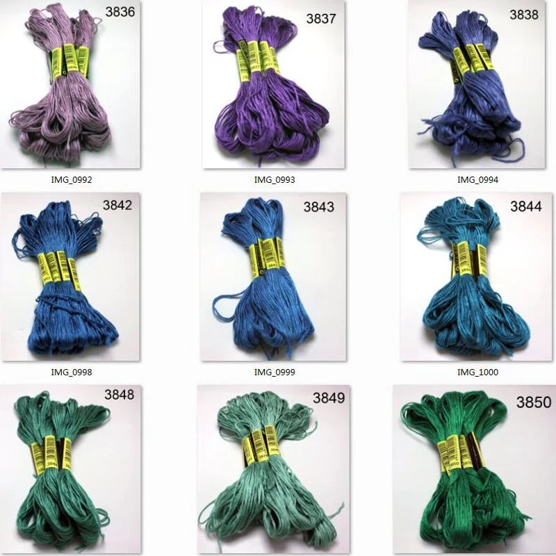 10-pieces-cross-stitch-threads-cross-stitch-embroidery-thread-Custom ...