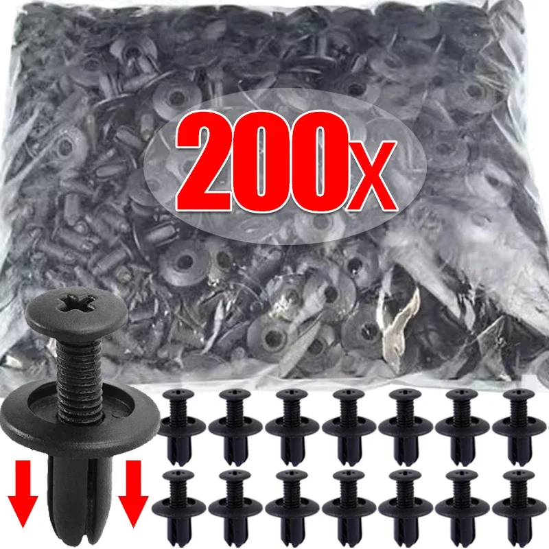 Universal Plastic Automotive Expansion Screws Nails Car Bumper Fender ...