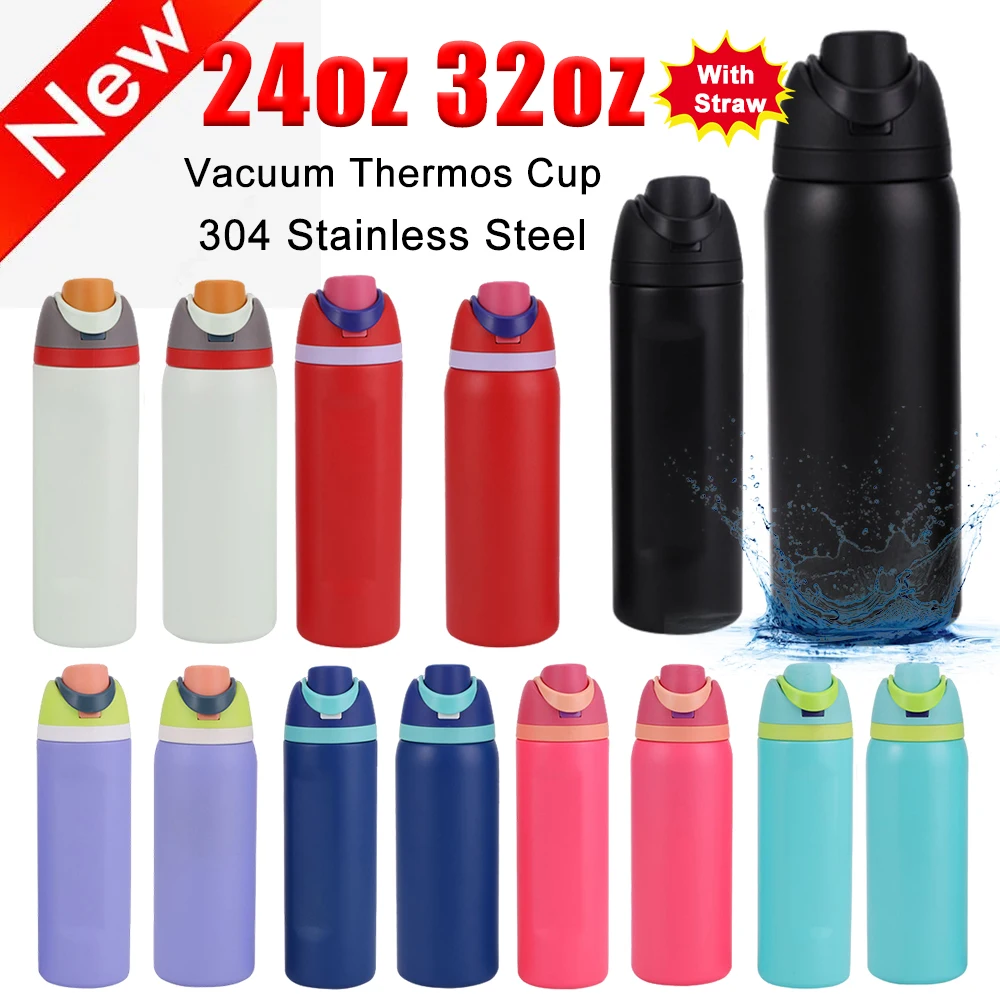New-24oz-32oz-Thermos-Cup-Insulated-Cup-Stainless-Steel-Space-Kettle ...