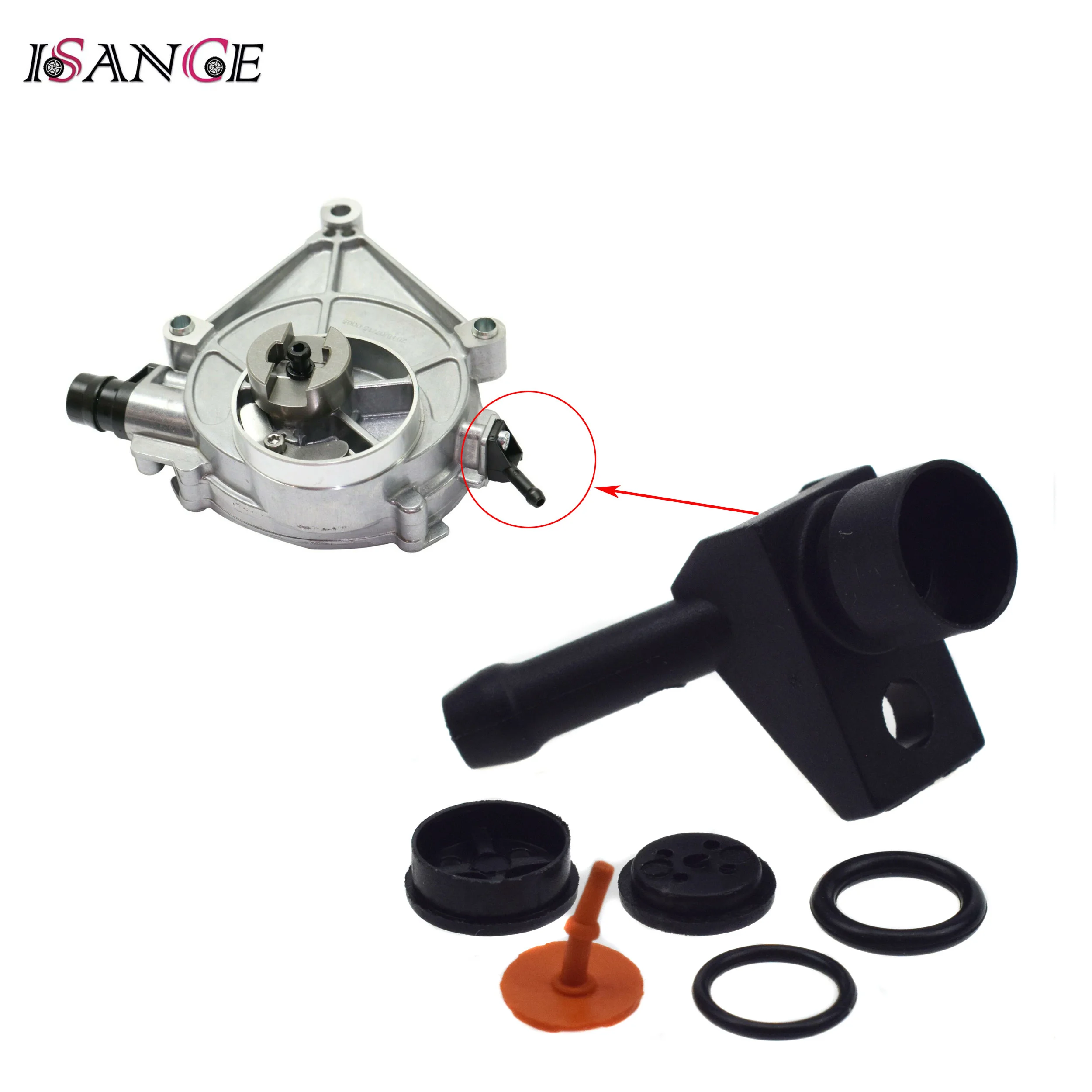 Brake Vacuum Pump Pipe Plug Repair Kit 11667640279 For BMW 1 3 5 Series ...