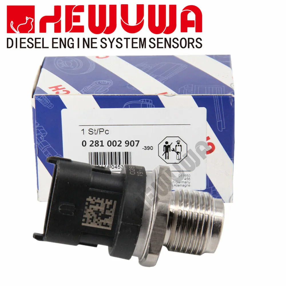 0281002907 Original Riginal Fuel Rail Pressure Sensor Common Regulator ...