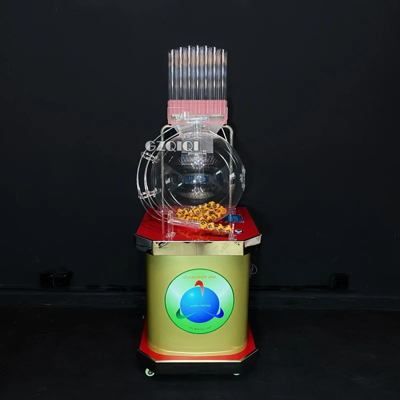 P500-Air-Blowing-Lottery-Machine-Big-Lotto-Two-Color-Ball-Lottery ...