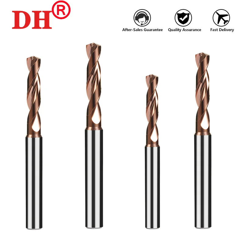 Tooleye Carbide Drill Bits Hard Metal Drills Tungsten Steel Twist Drill ...