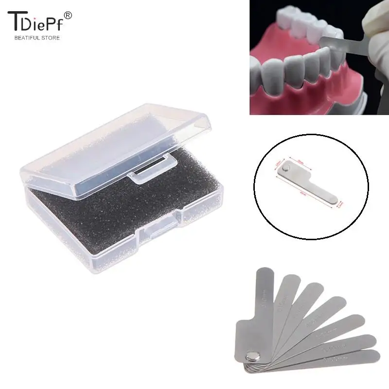 1PCS-Orthodontic-Ruler-Stainless-Steel-Dental-Orthodontic-Interproximal ...