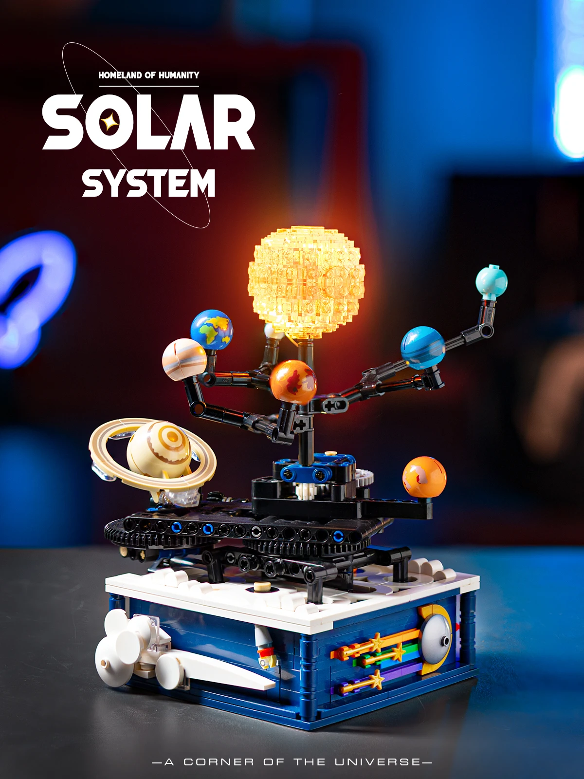 Science-and-technology-solar-system-planet-building-block-model ...