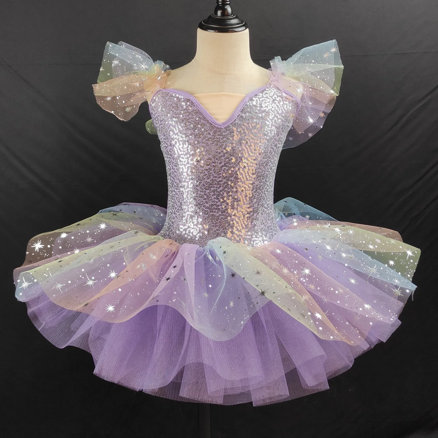 Fashion Performance Princess Dress Girls Clothes Summer Baby Ballet ...