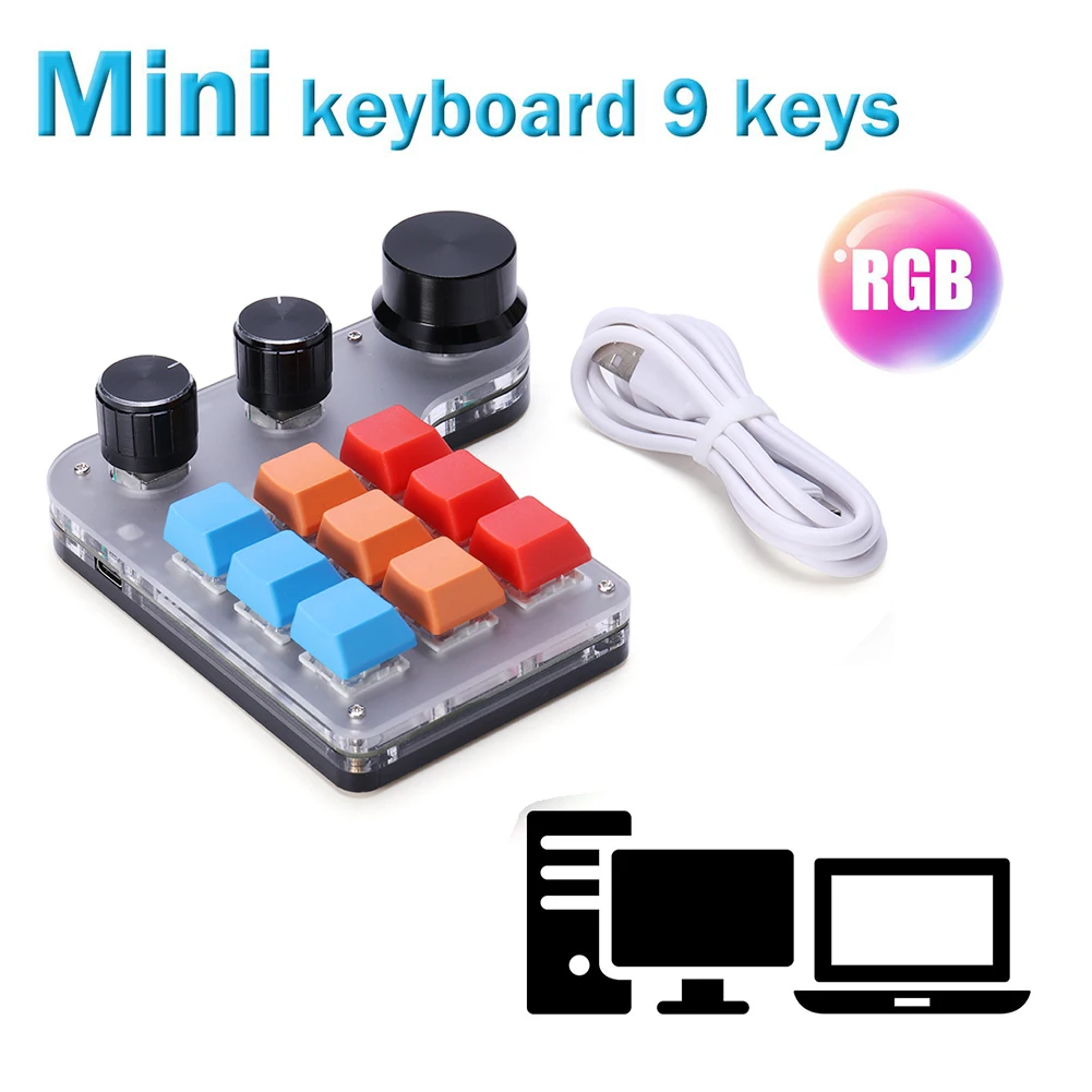 Novo-cxt-12e3-macro-teclado-12-chave-3-bot-o-teclado-mec-nico-quente ...